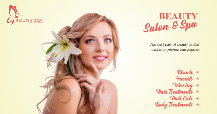 Beauty Salon Facebook Template | PosterMyWall