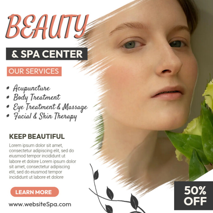 Beauty Salon Parlor Template | PosterMyWall