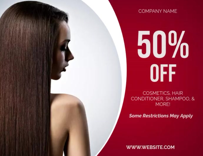 Beauty Salon Product Sale Template | PosterMyWall