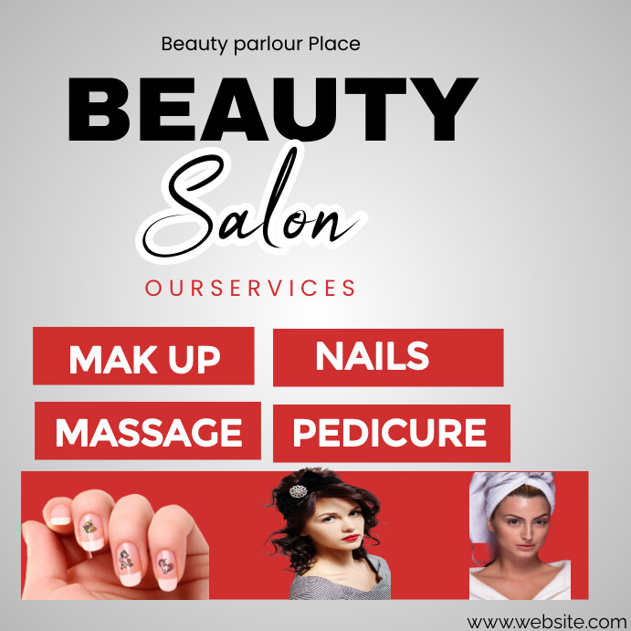 Beauty Saloon Template | PosterMyWall