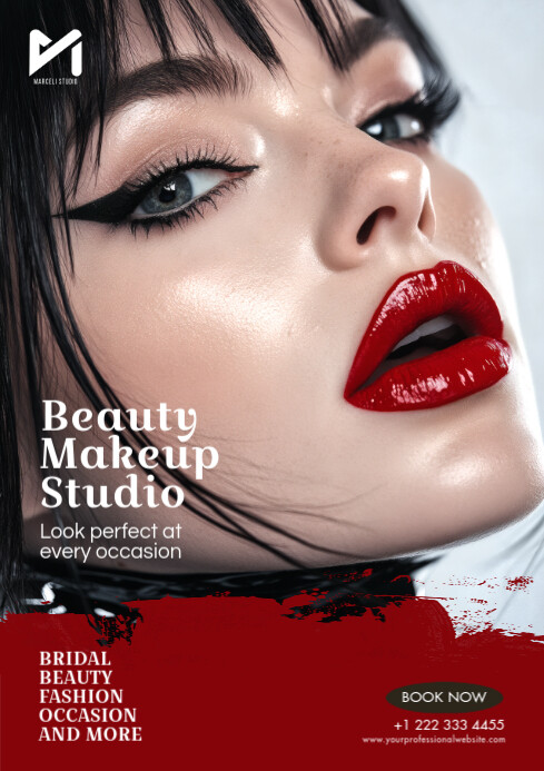 Copy of Beauty Studio Flyer A4 | PosterMyWall