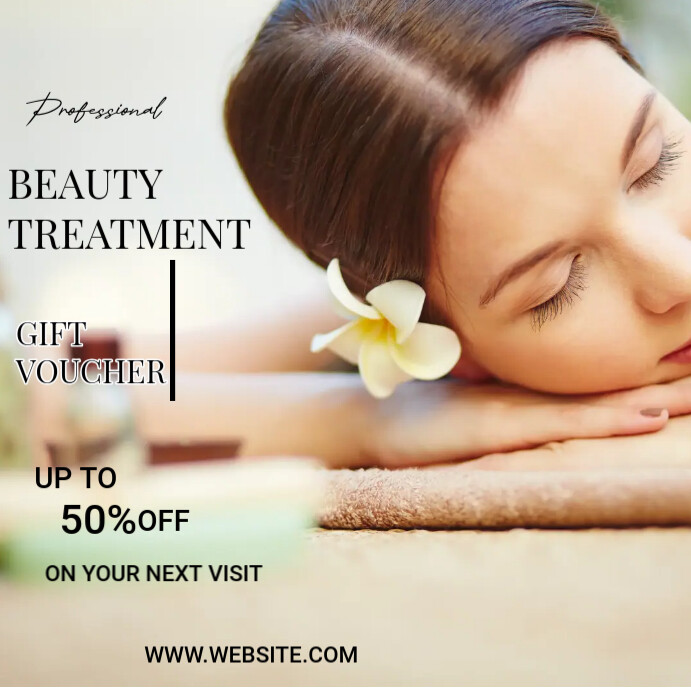 Beauty Treatment Instagram Post Template | PosterMyWall