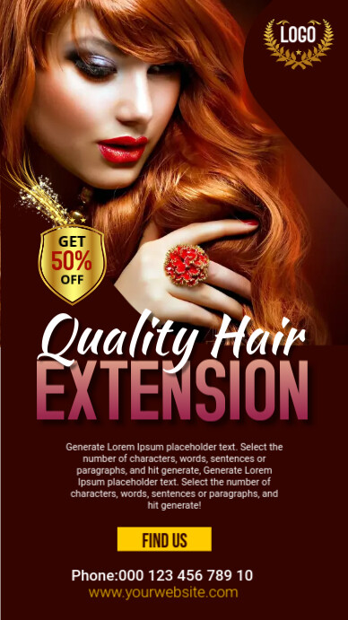 Beauty Whats Up Status Template | PosterMyWall