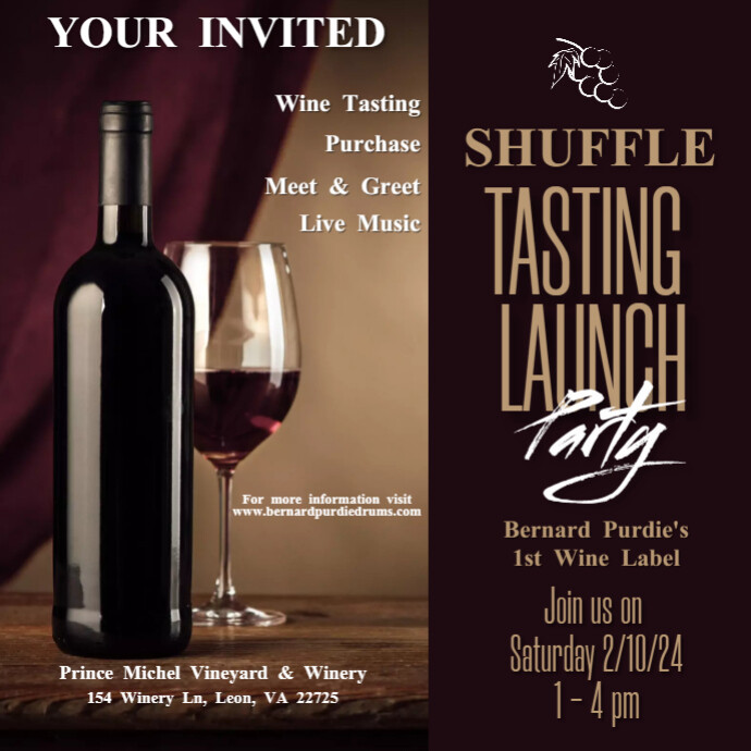 Wine tasting, wine party,event | PosterMyWall