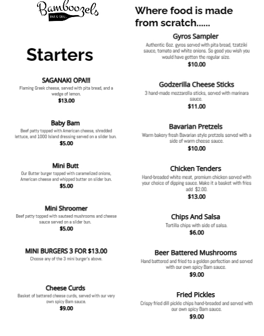 Copy of FINAL MENU | PosterMyWall