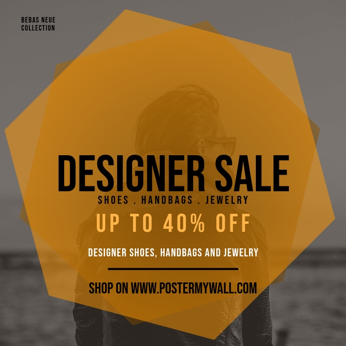 Bebas Neue Instagram Promo Banner Template | PosterMyWall