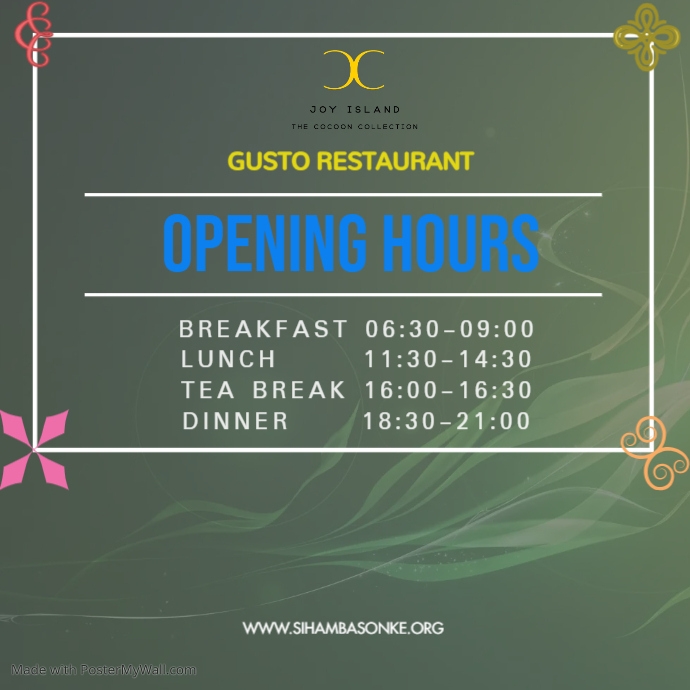 Business Hours | PosterMyWall