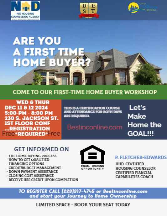 Home Buyer Seminar Flyer | PosterMyWall