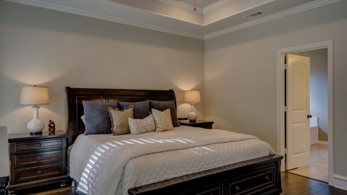 Copy of BedRoom - Zoom Background Templates | PosterMyWall