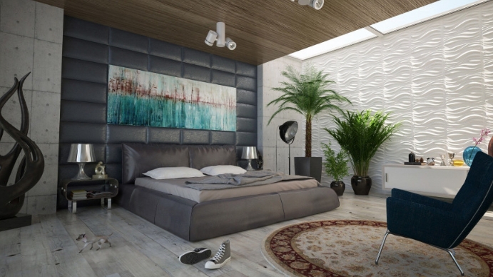 สำเนา BedRoom - Zoom Background Templates | PosterMyWall