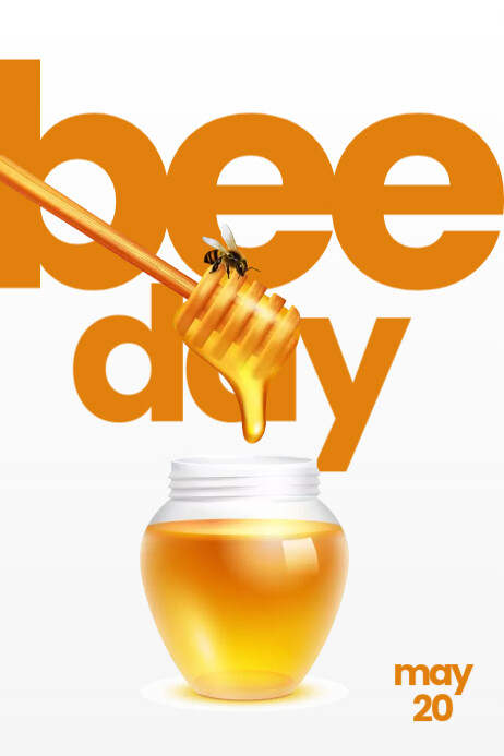Bee Day Poster Template | PosterMyWall