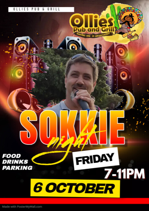 Sunday Bar After Party Flyer | PosterMyWall