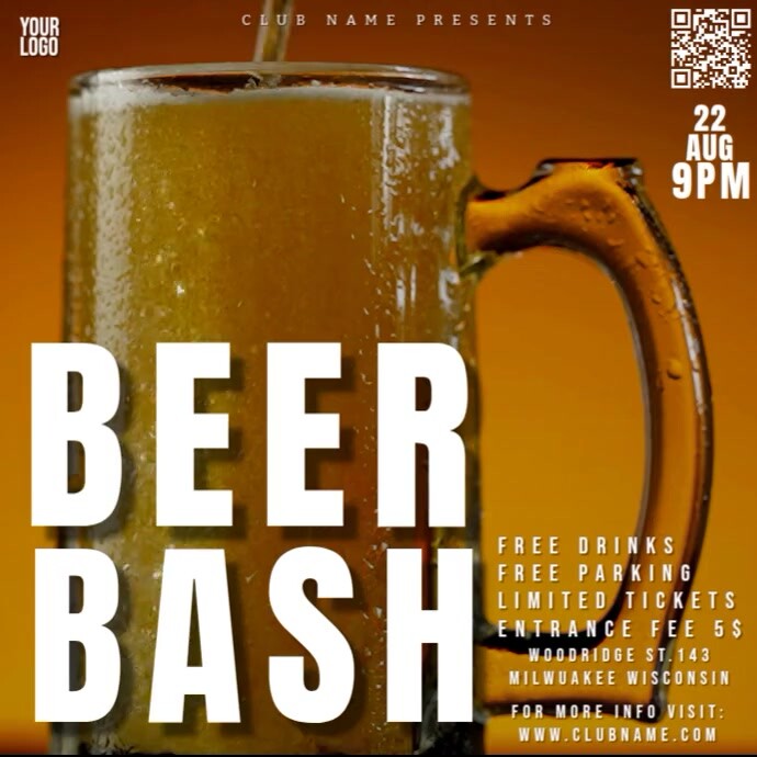 Beer Bash Templat | PosterMyWall