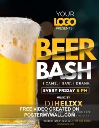 Beer Bash Party Template | PosterMyWall