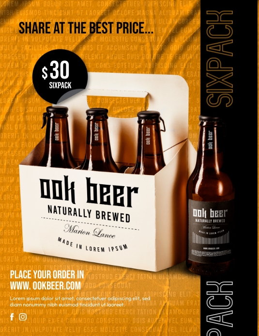 Beer Brand Template | PosterMyWall