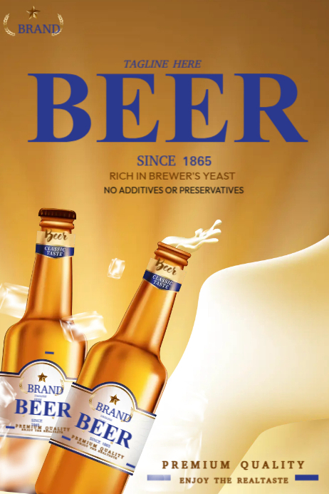 Beer Brand Template | PosterMyWall