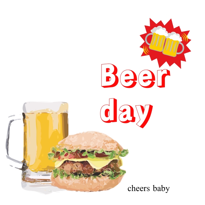 Beer day Template | PosterMyWall
