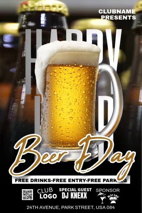 Beer Day Template | PosterMyWall
