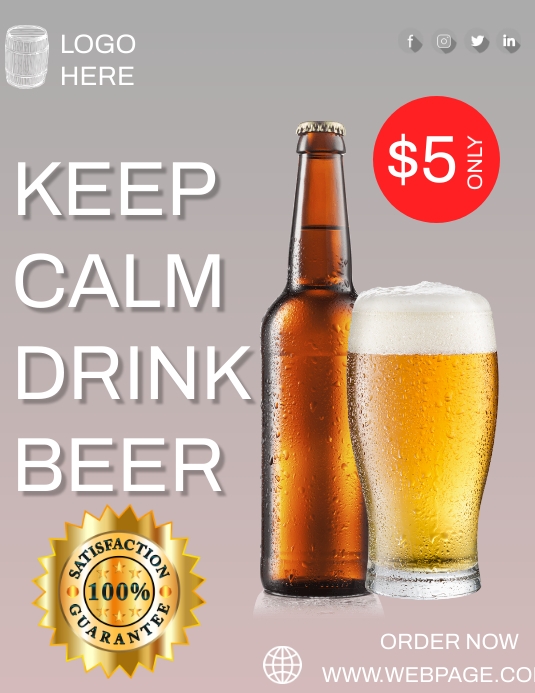 Copy of BEER | PosterMyWall
