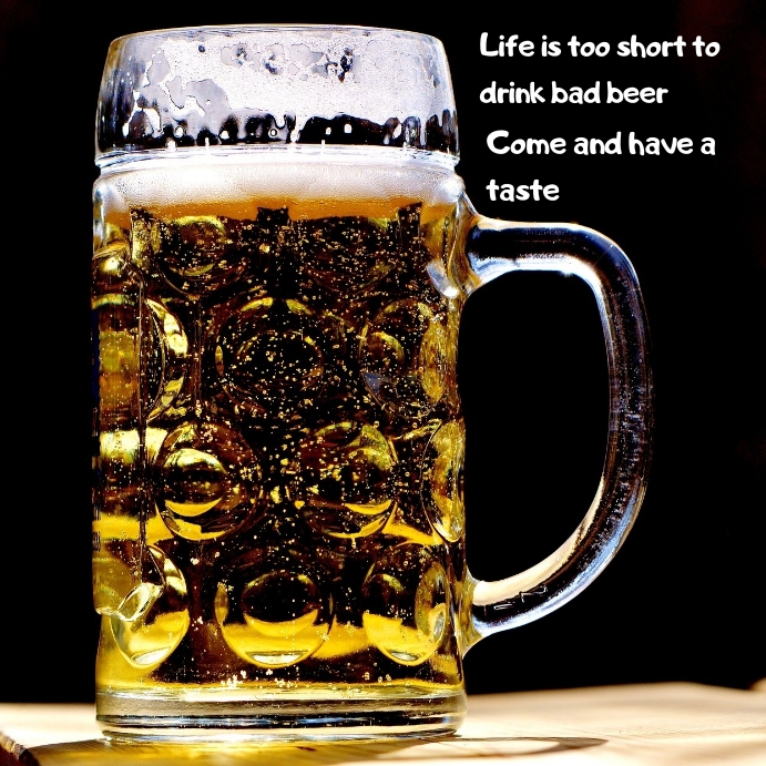 Beer Template | PosterMyWall