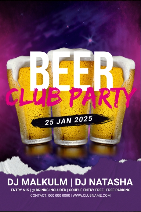 Beer Display Poster Template | PosterMyWall