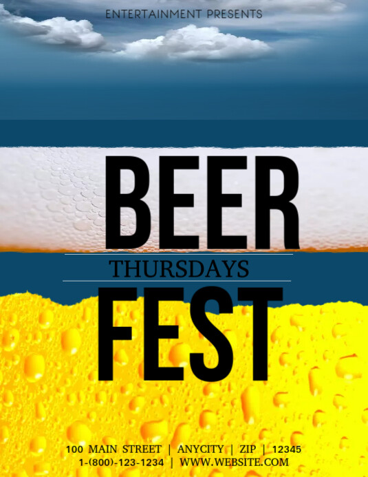 Beer Fest Template | PosterMyWall