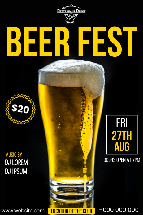 Beer Fest Template | PosterMyWall