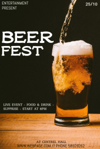 BEER fest flyer template | PosterMyWall