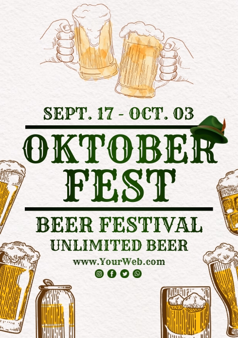 Beer Festival Template | PosterMyWall