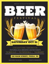 Draft Day Bar Drink Specials Template | PosterMyWall