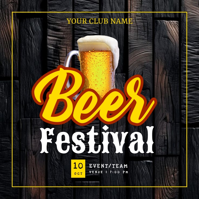 beer festival Template | PosterMyWall
