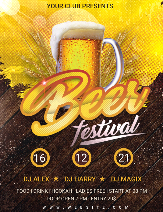 beer festival Template | PosterMyWall