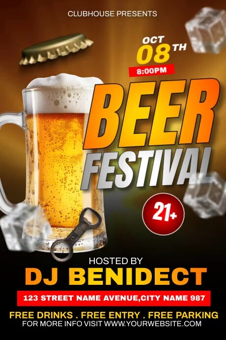 Beer Festival Template | PosterMyWall