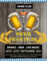 Beer Fest Flyer Template | PosterMyWall