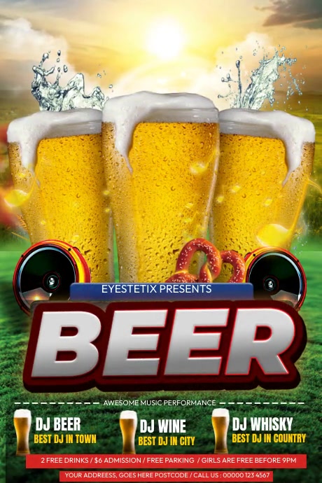 Copy of Beer Festival Party | PosterMyWall