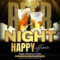 Beer Night Club Template | PosterMyWall