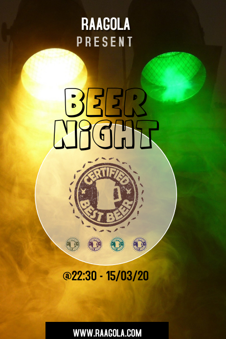 Copy of Beer Night | PosterMyWall