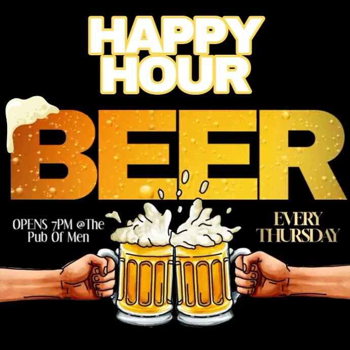 Beer Night Event Template | PosterMyWall