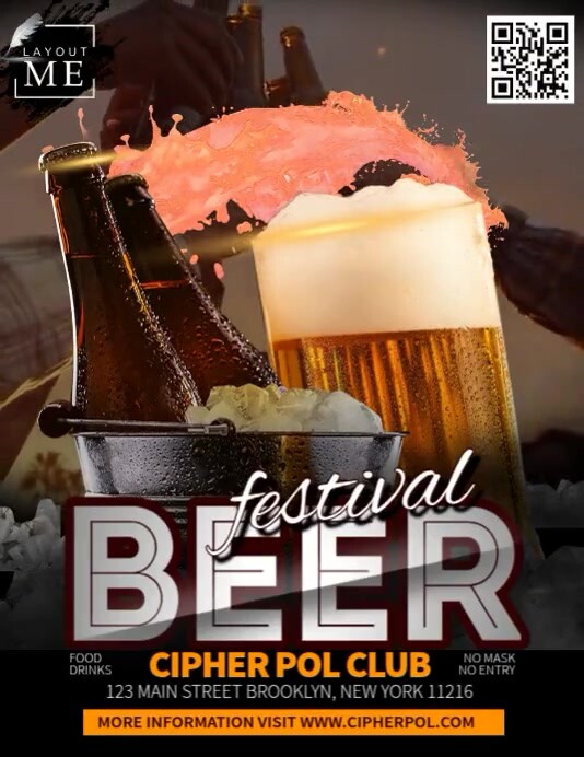 Copy of Beer Night Festival | PosterMyWall