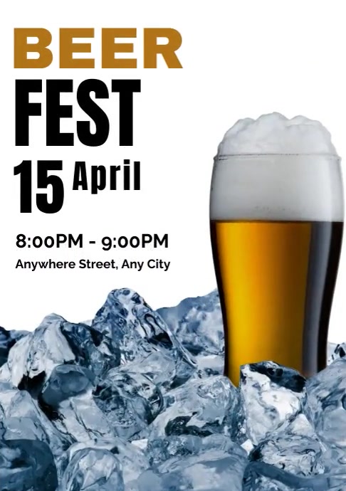 Beer Night Flyer Template | PosterMyWall