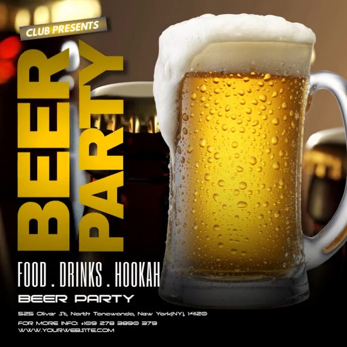 Beer Party Template | PosterMyWall