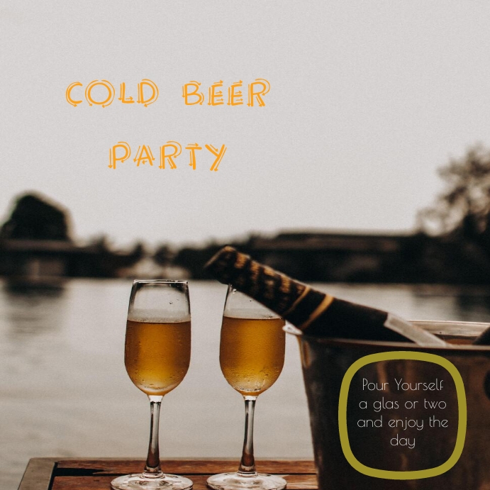 Beer Party Template | PosterMyWall