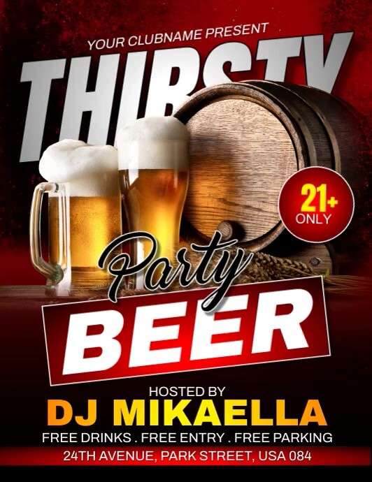 Beer Party Template | PosterMyWall