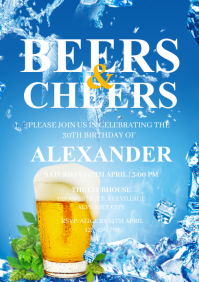 Beer Party Invitation Template | PosterMyWall