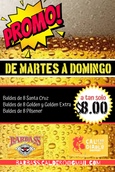 Plantilla de beer promo | PosterMyWall