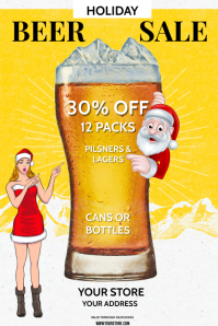 BEER SALE Template | PosterMyWall