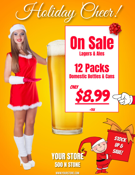 BEER SALE Template | PosterMyWall