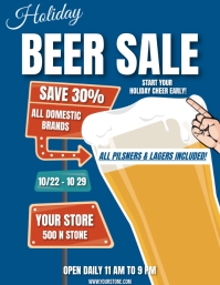 BEER SALE Template | PosterMyWall