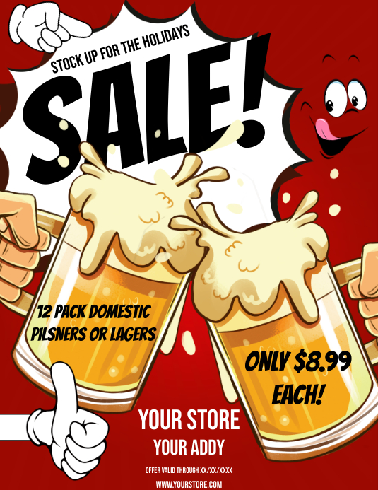 Copy of BEER SALE | PosterMyWall