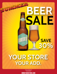 BEER SALE Template | PosterMyWall